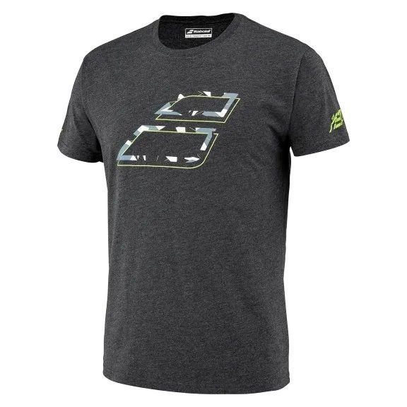 Camiseta Babolat Aero Cotton Preto